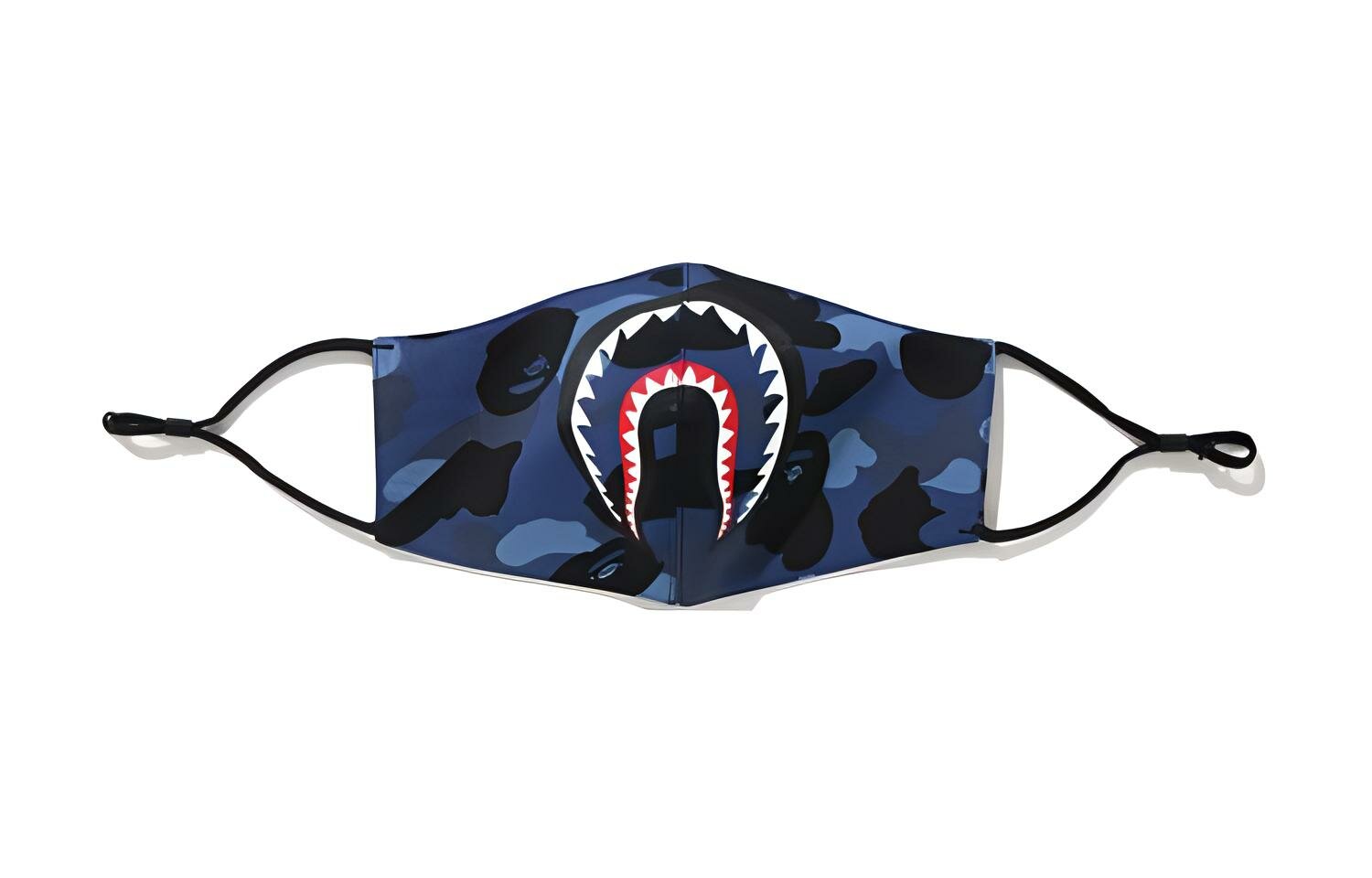 Маска для лица мужская A BATHING APE Half Camo Shark 546234944, F EU