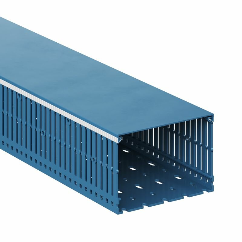 Кабель-канал перфорированный 120х80 L2000 RL6 син. DKC 01259RL