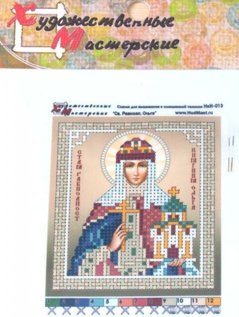 Объёмного изображения Икона Св. Ольга 1НкИ-013
