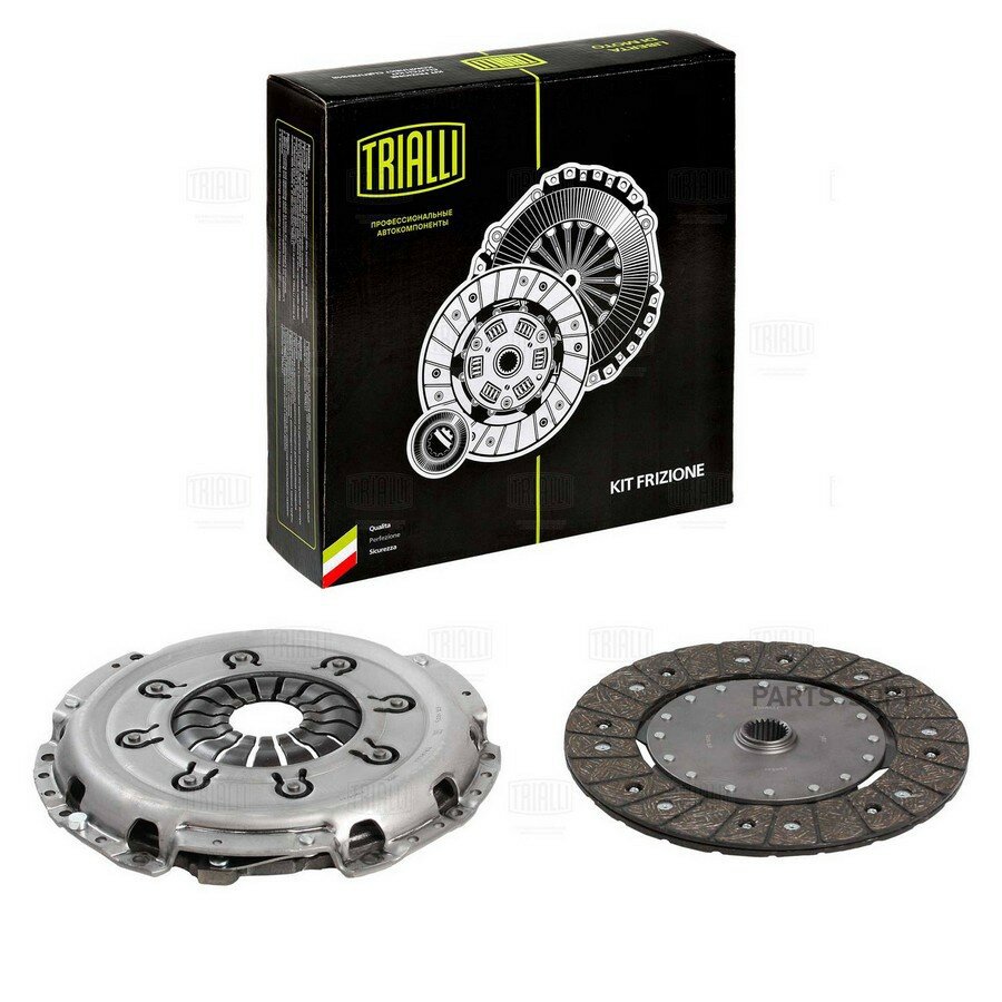 TRIALLI FR-1025 Сцепление в сборе для а/м Ford Focus II (08-)/III (13-) 2.0i Volvo S40 (04-) 1.8i/2.0i (без муфты)