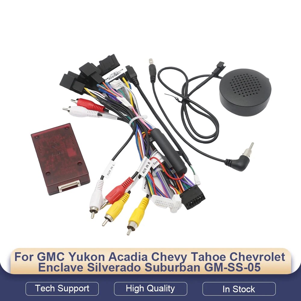 Адаптер-блок Canbus для автомобильной проводки GMC Yukon, Acadia, Chevy Tahoe, Enclave, Cable Canbus