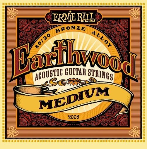 Cтруны для акустической гитары Ernie Ball 2002