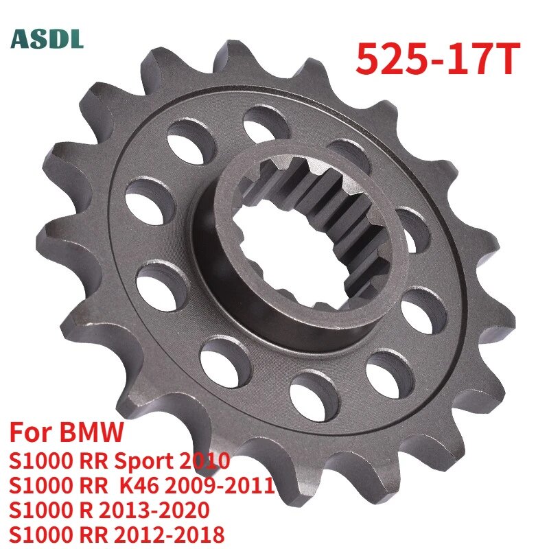 525 Цепь 44T 45T 17T Передняя и задняя звездочка мотоцикла для BMW S1000 RR 2012-2018 S 1000 525-17T