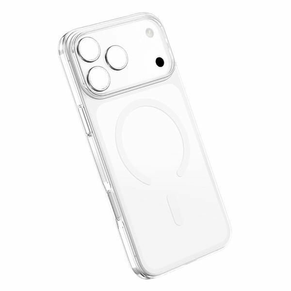 Чехол для смартфона, телефона Keephone Apple iPhone 17 Pro Max Hybrid MagSafe Кристально чистый чехол, Защита от падения высокого класса Прозрачный