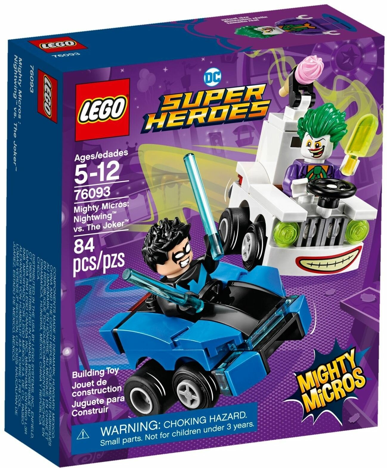 Конструктор LEGO DC Comics 76093 Найтвинг против Джокера