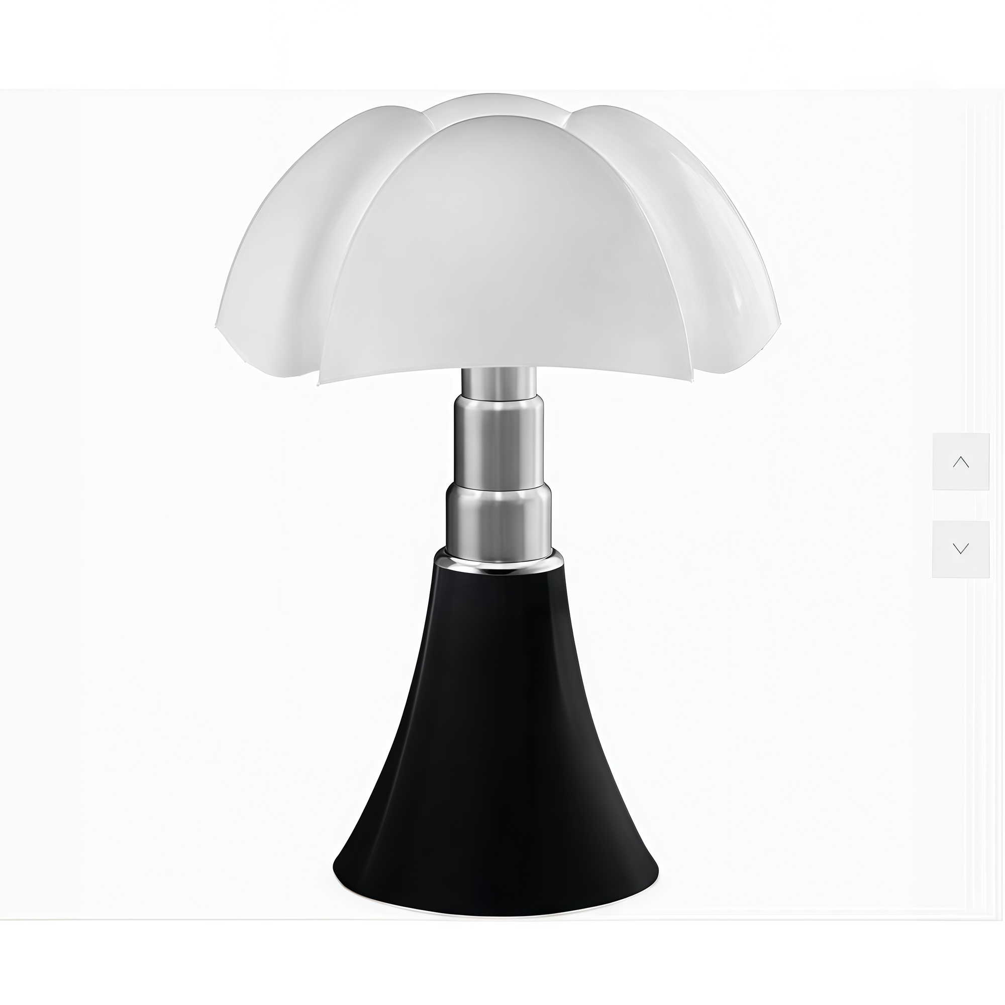 Лампа настольная Clear Lighting, винтажная, акриловая, с регулировкой яркости, E27, черный