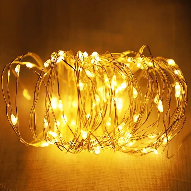 Гирлянда светодиодная Warm, 1м, 20LED