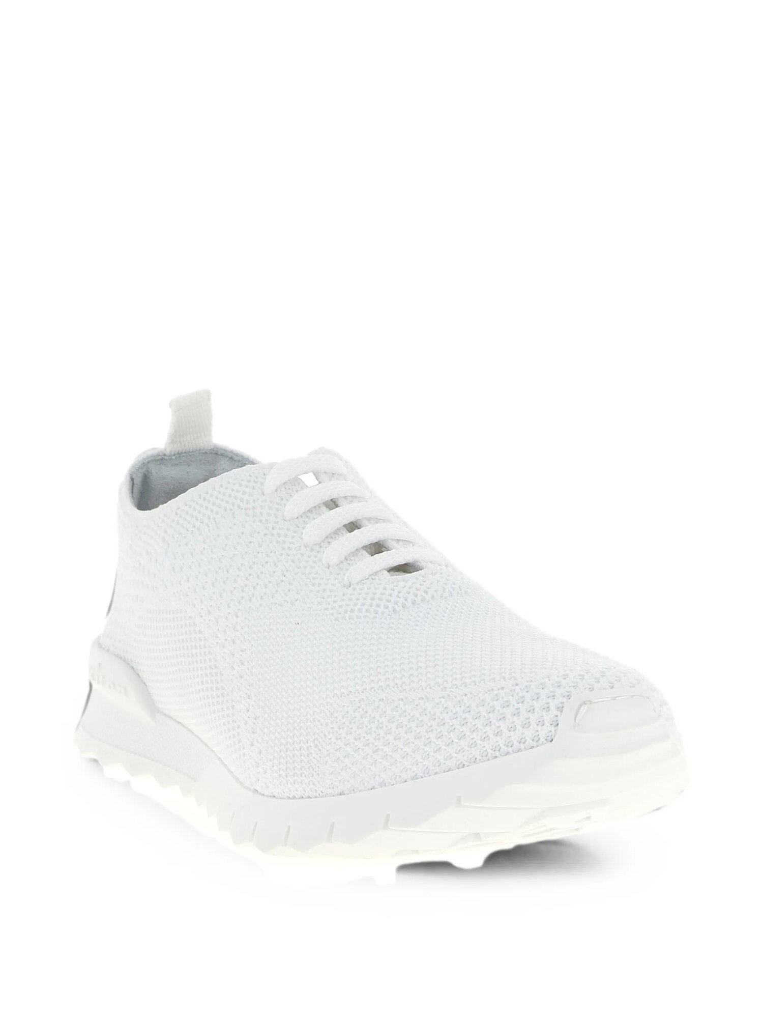 Кроссовки Kiton Fits knit sneakers, размер 7, white — фото 1