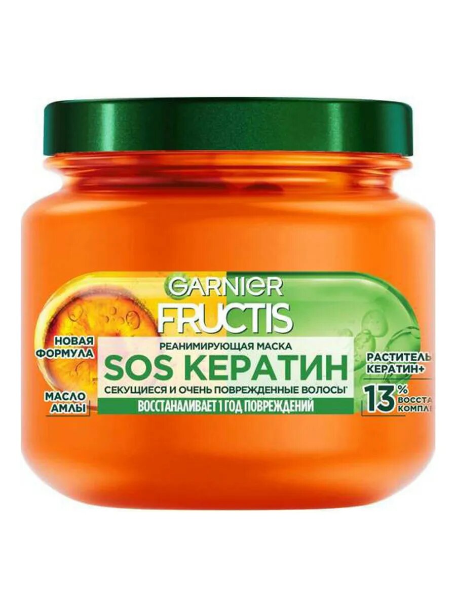 Маска Garnier Fructis SOS Восстановление для секущихся и пов