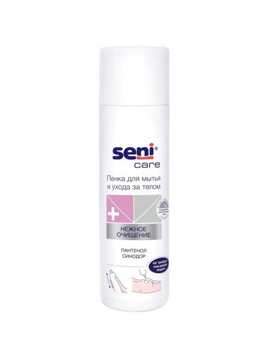 Пенка Seni Care для мытья и ухода за телом 250 мл 1 шт