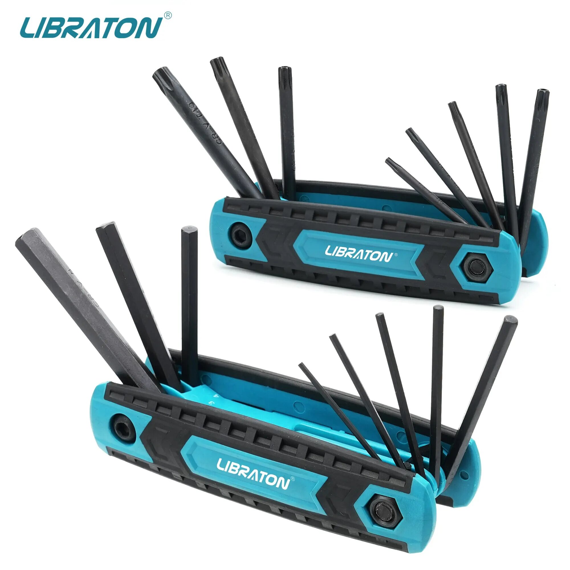 Складной шестигранник LIBRATON 8-в-1, цвет: 8 in 1 Allen Wrench