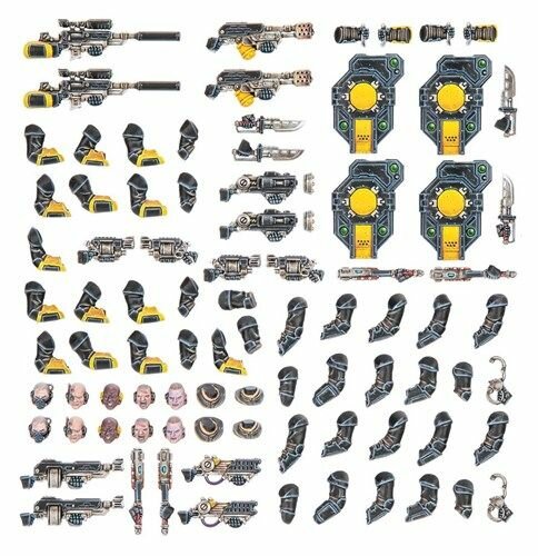 Набор Enforcer Weapons & Upgrades Warhammer Necromunda
