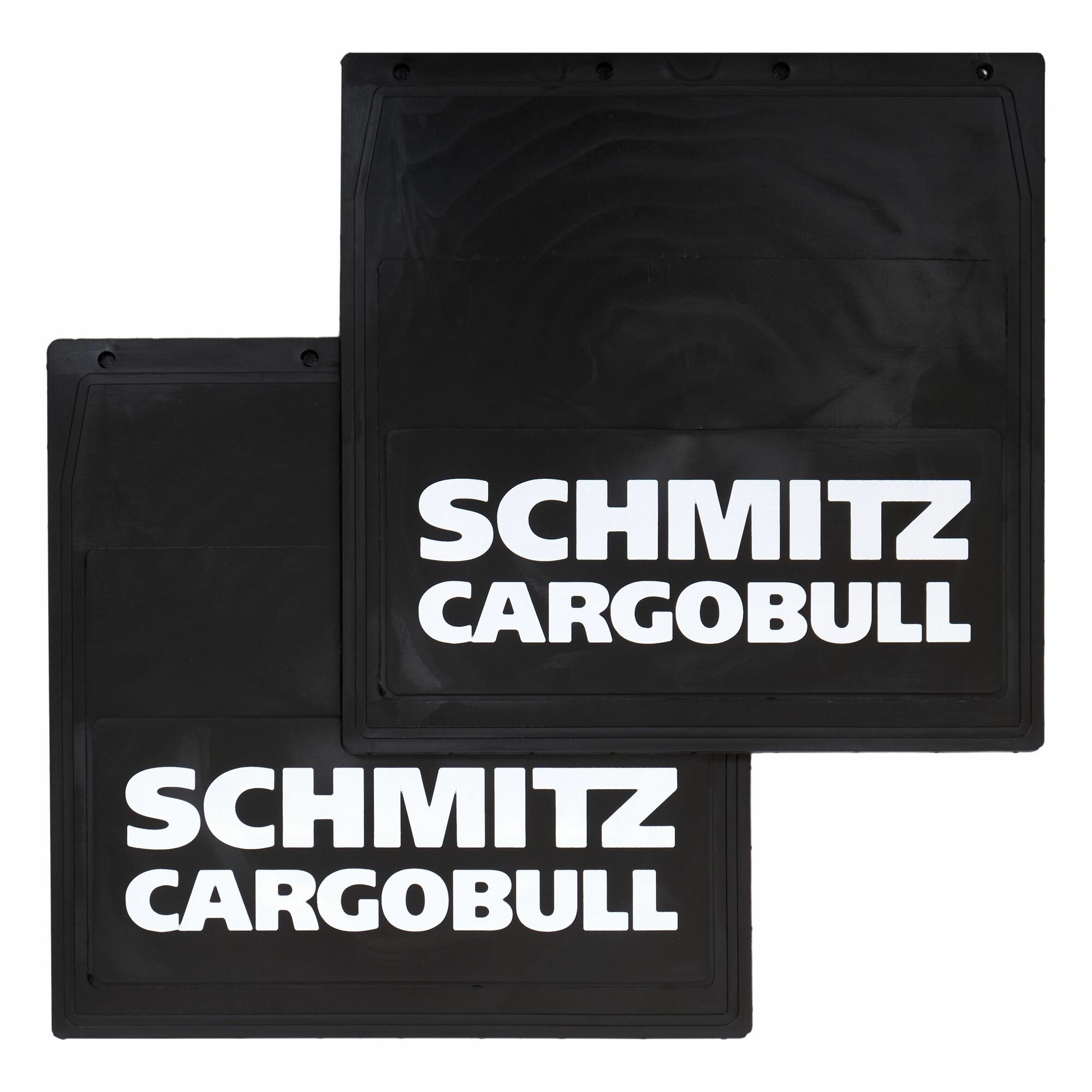 Брызговики 400х400мм "SCHMITZ CARGOBULL" белый РБ