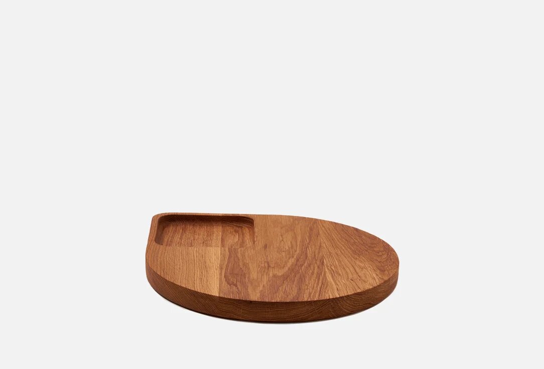 LOFTYWOOD natural color 25 cm Разделочная доска с лотком 1 шт