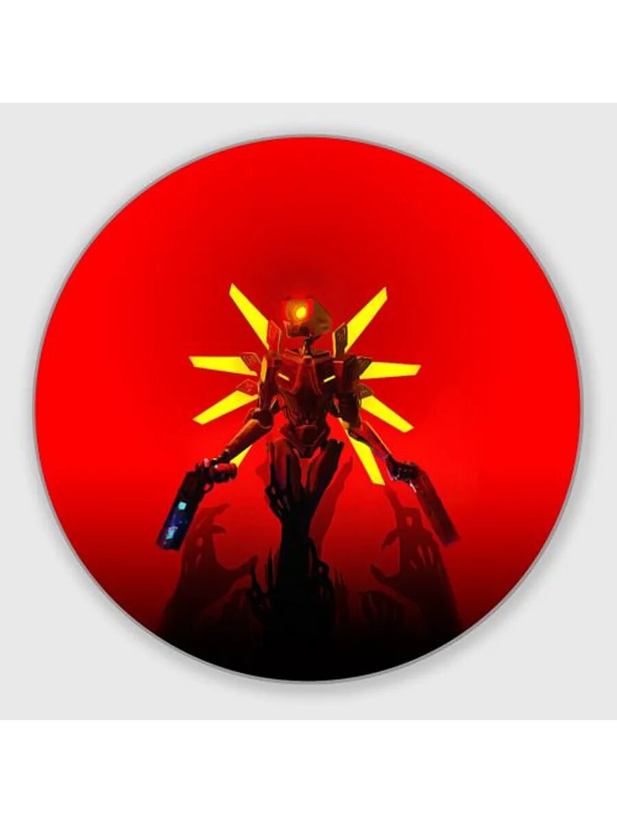 Ultrakill supreme machine круглый Коврик