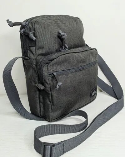 Сумка для кобуры тактическая на плечо Helikon EDC Compact Shoulder Bag Shadow Grey (Хеликон ЕДС Компакт Шоулдер Бэг Шедоу Грей)