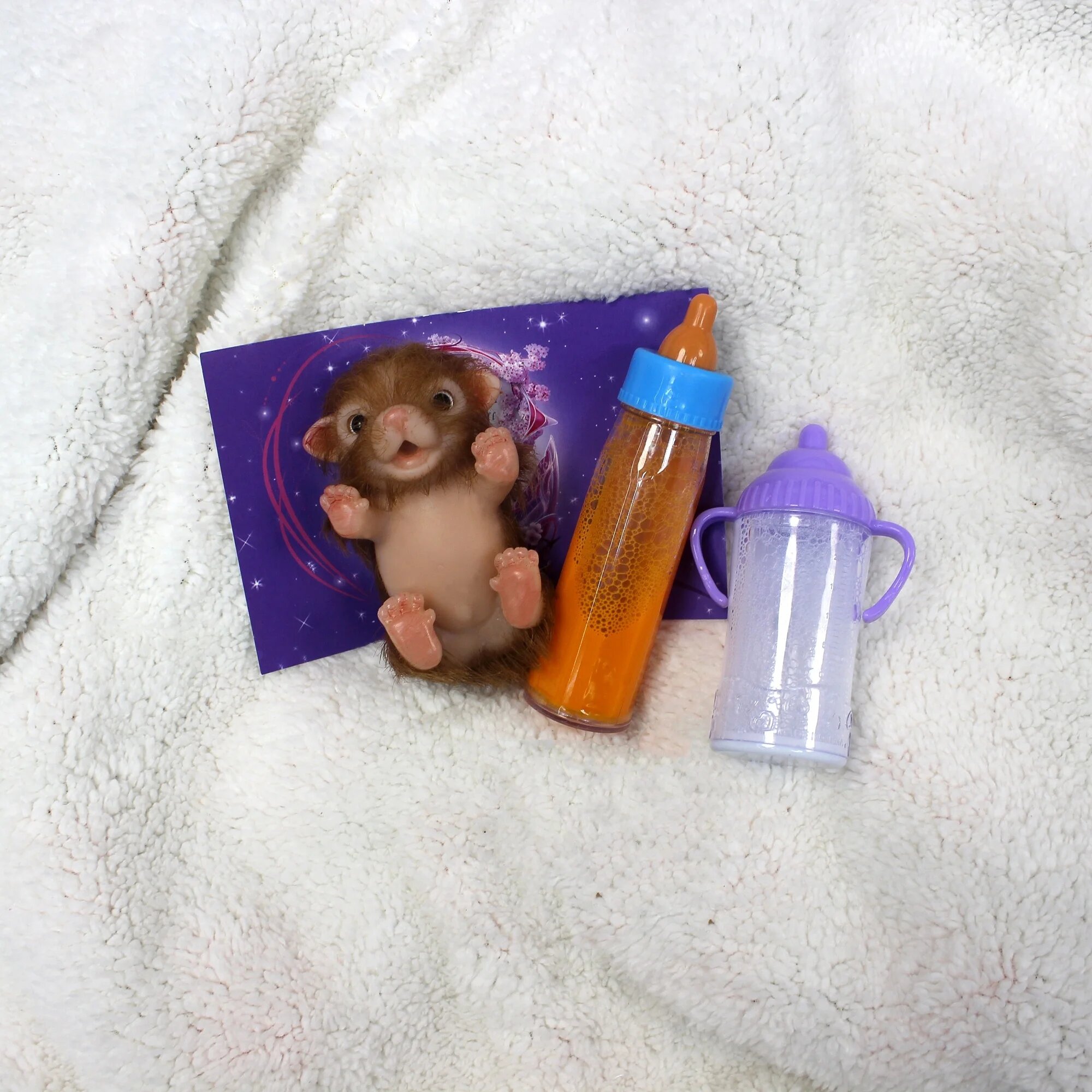 Силиконовые куклы AnjoDoll Bebe Reborn 12 см