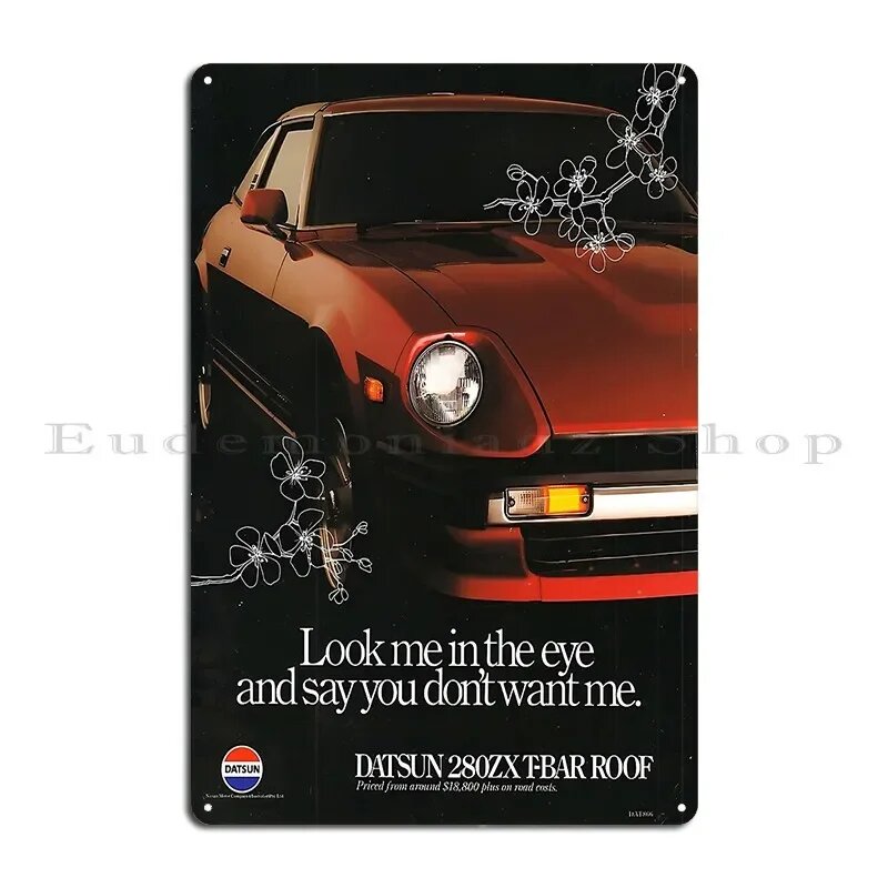Металлическая табличка 280zx для дома 40X30СМ, As The Picture