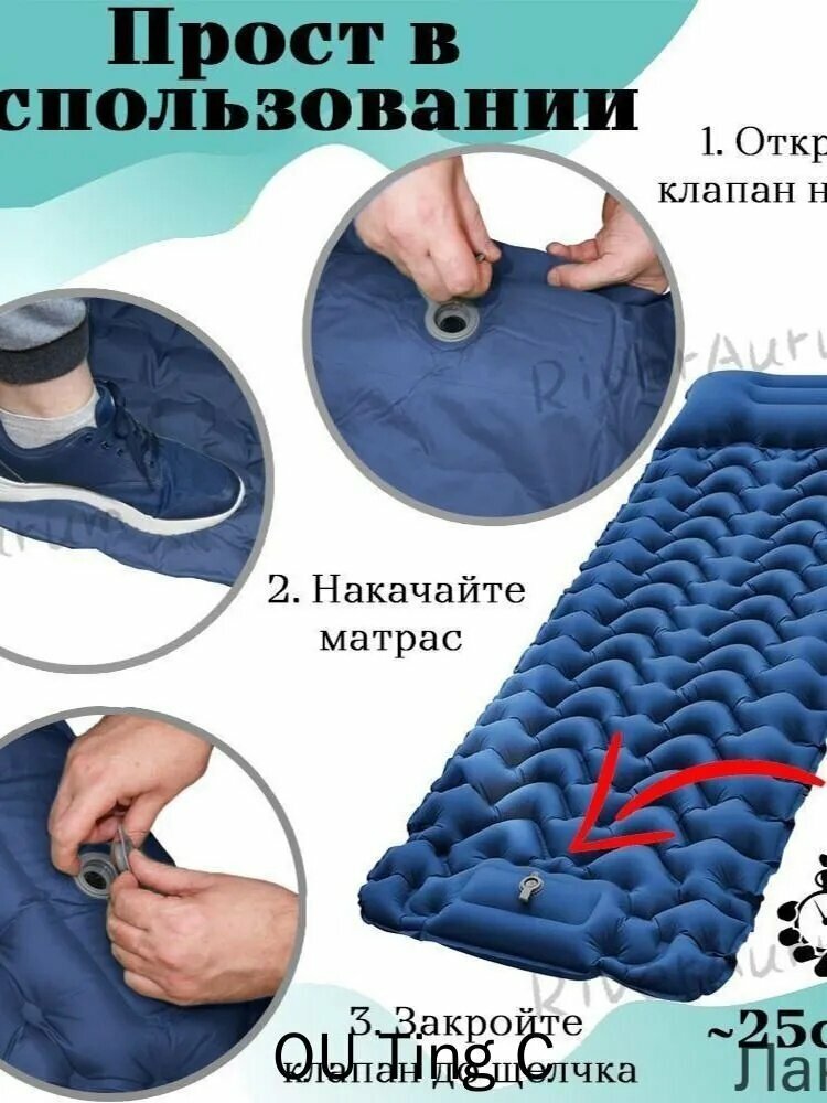 Коврик туристический