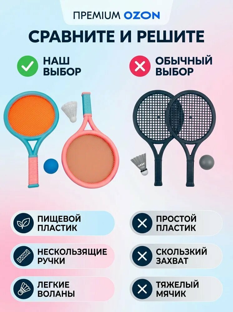 Ракетка для бадминтона — фото 1