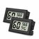 Цифровой термогигрометр Black-2PCS
