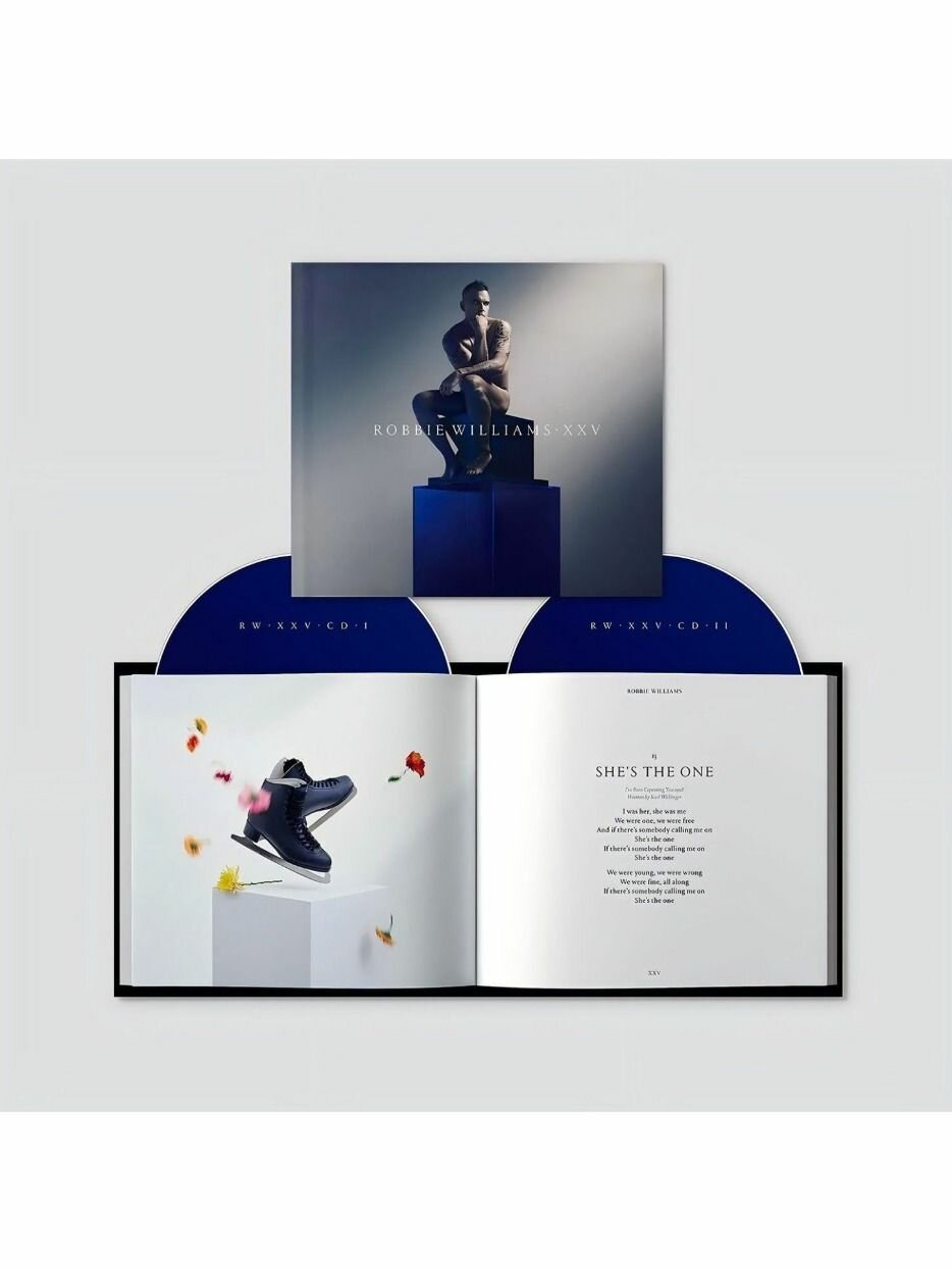 Музыка CD Robbie Williams - XXV 2 x CD, Album, Deluxe Edition, Orig*nal, New