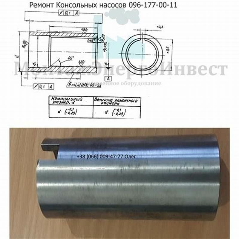 Втулка на вал под сальниковую набивку насоса К20/30 УЗ.1