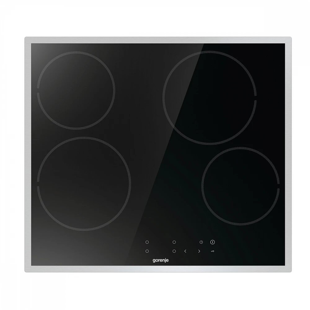 Электрическая варочная поверхность Gorenje ECT641BXE, черного цвета