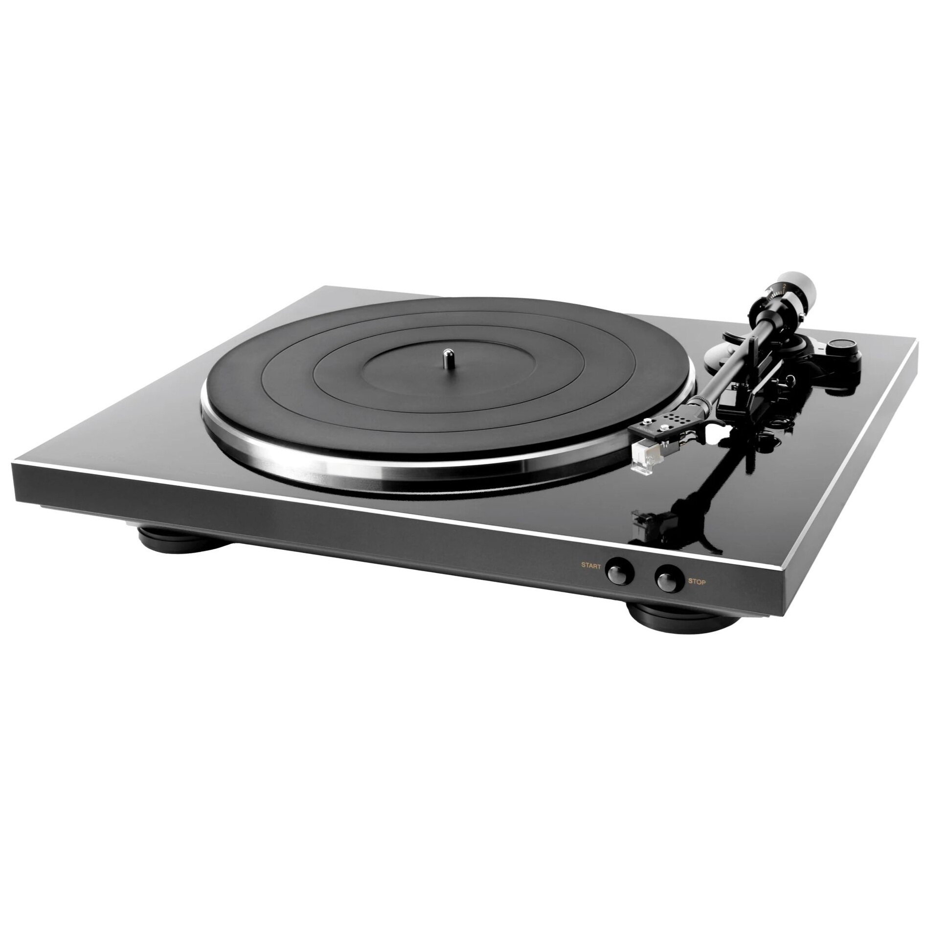 Виниловый проигрыватель Denon Fully automatic analogue Turntable DP-300F Black