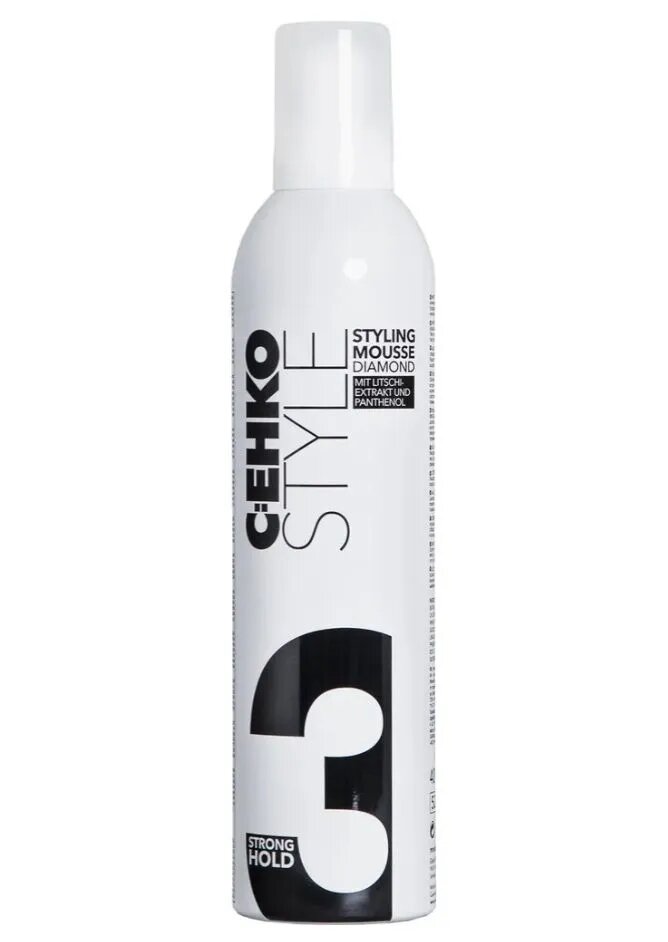 C: EHKO Style styling mousse diamond Пена для укладки волос, 400 мл