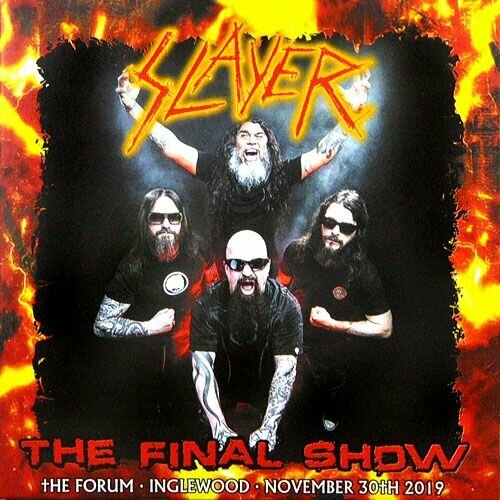 SLAYER - THE FINAL SHOW Live Inglewood USA - Final World Tour 2019 2CD (компакт диск, концерт)