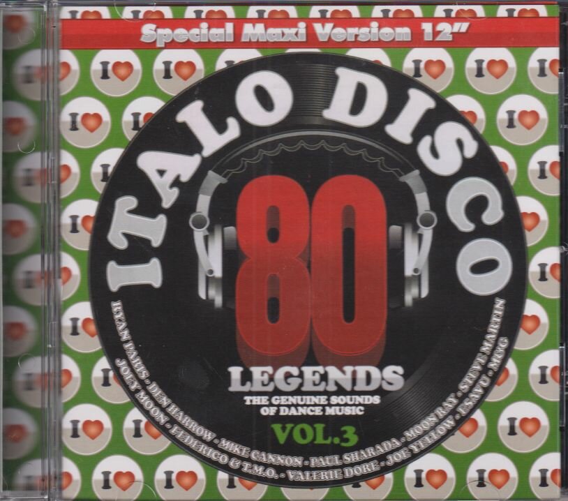 Italo Disco Legends Vol.3, 4-page, CD-Аудио