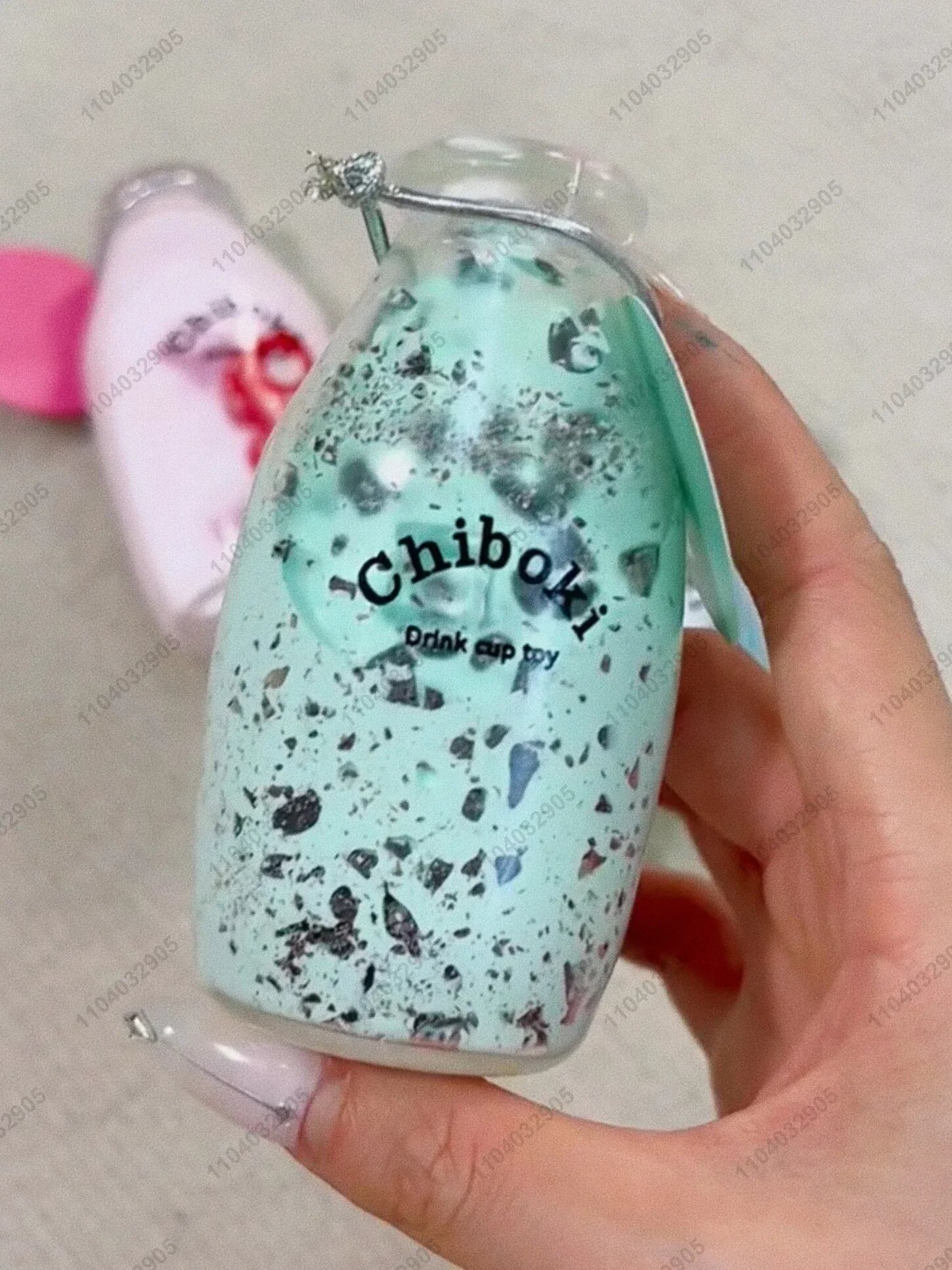Boba бутылка-антистресс Mint chocolate