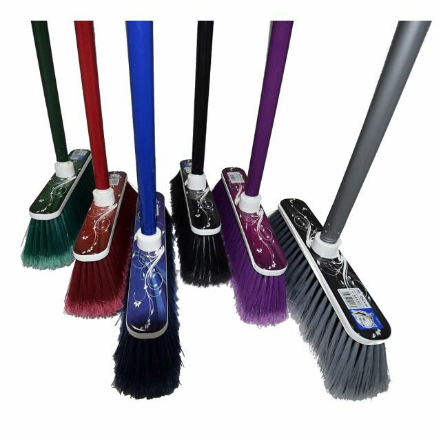 Швабра MR BRUSH Decora 27х4.5 см, 120 см, пластик, металл