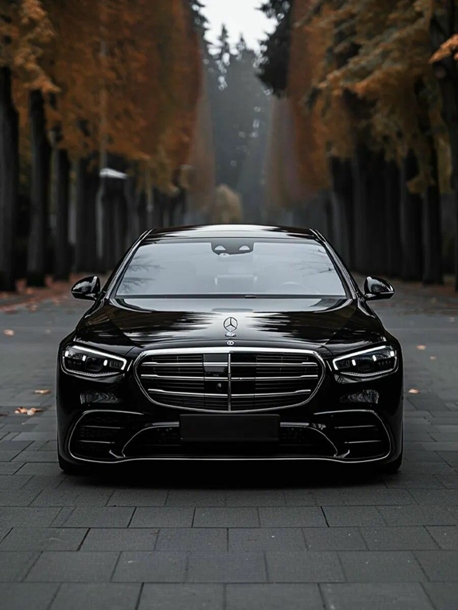Постер Авто Mercedes-Benz W223 (30х40 см)