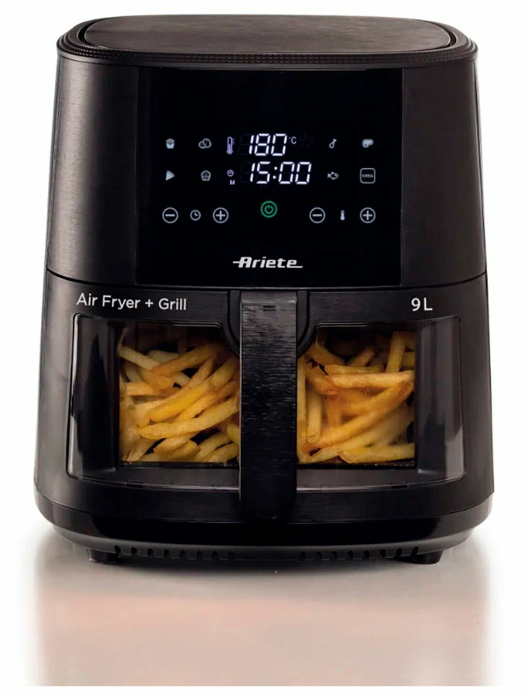 Аэрогриль ARIETE Fryer, 1500 Вт, 9 л, 8 программ, черный (00C463000AR0)
