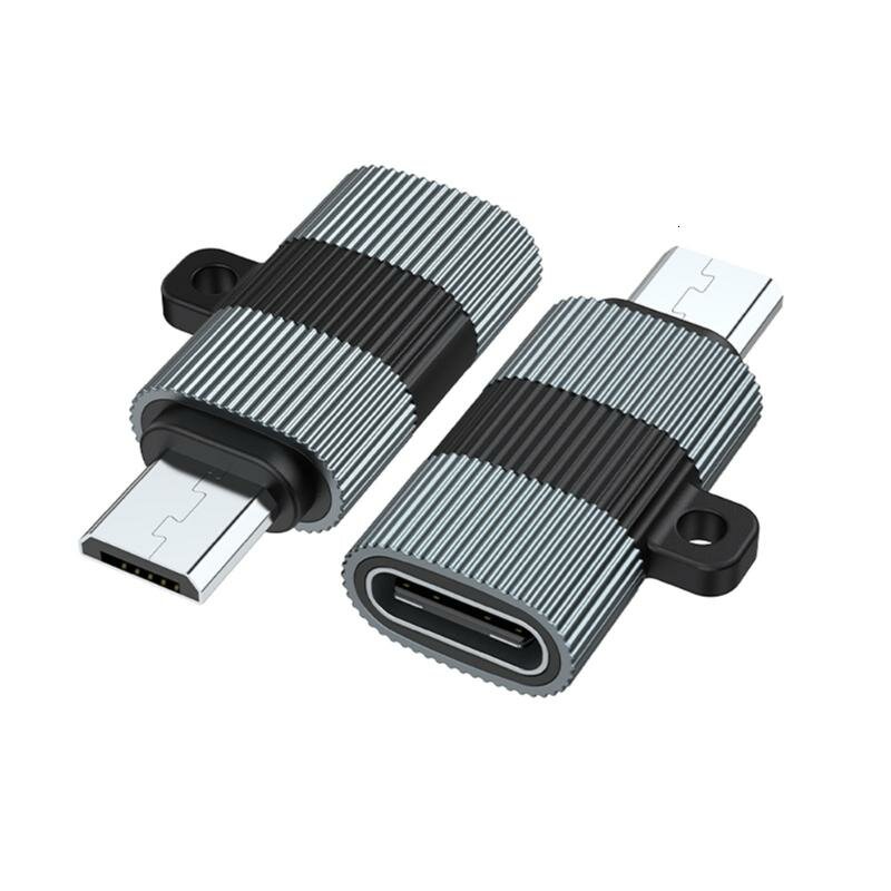 Переходник USB-C (женский) на Micro-USB (мужской), Андроид мужского пола
