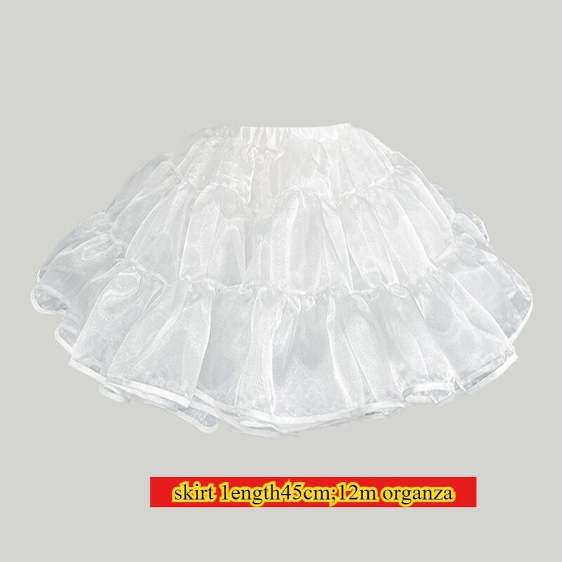 Женское платье лолита органза conventional, 45cm I 12m