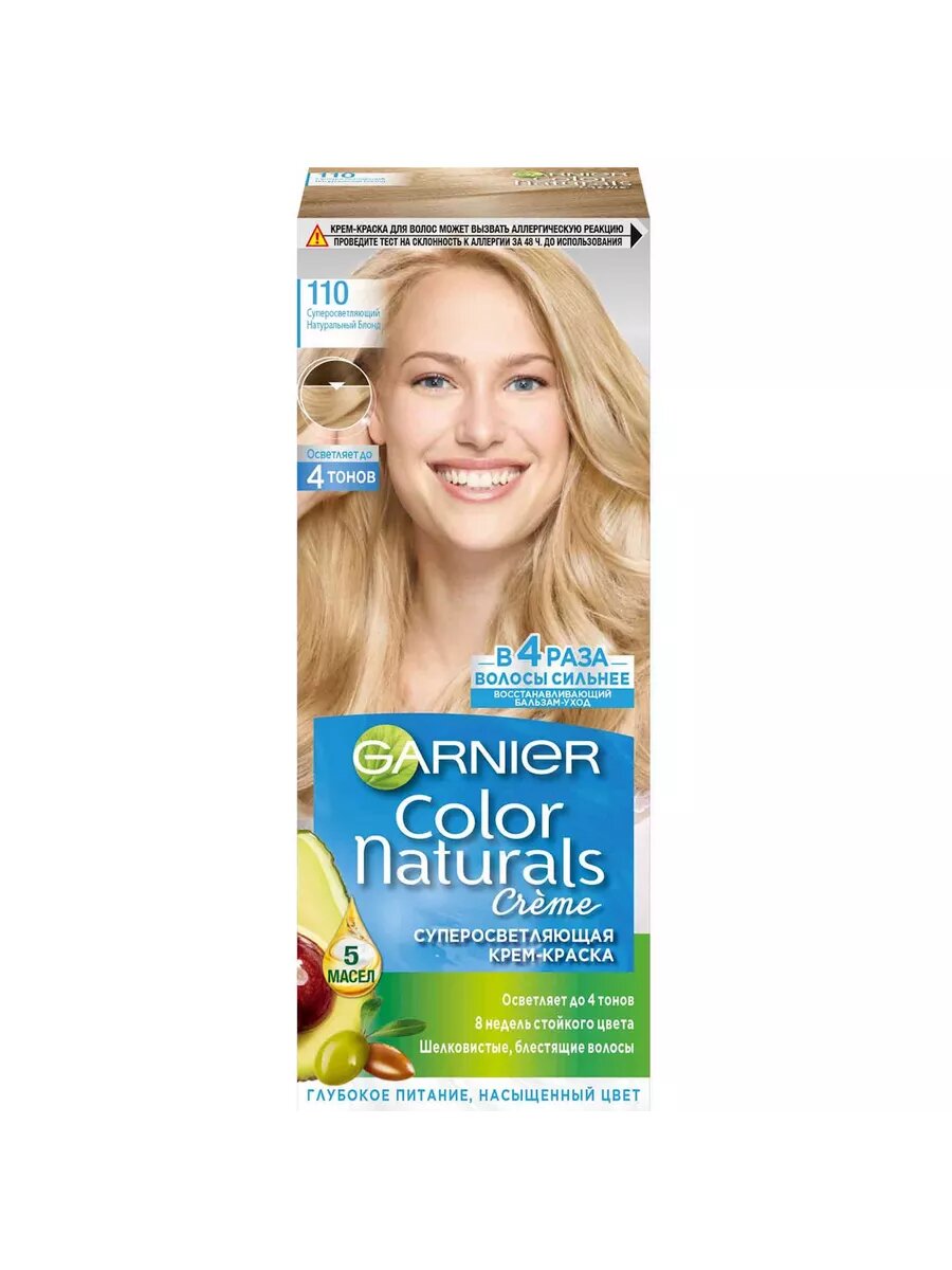 Color Naturals 110 Суперосветляющий Натуральный Блонд