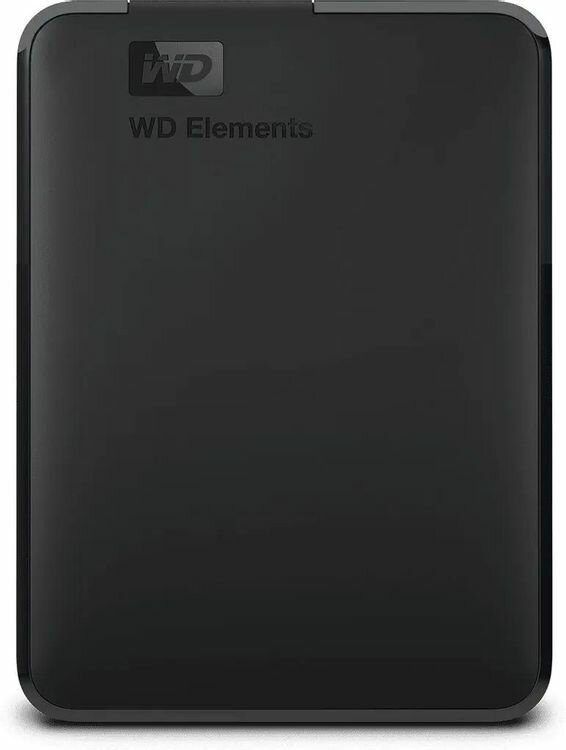 External HDD 2.5" 4.0Tb WD Elements USB3.0, Black