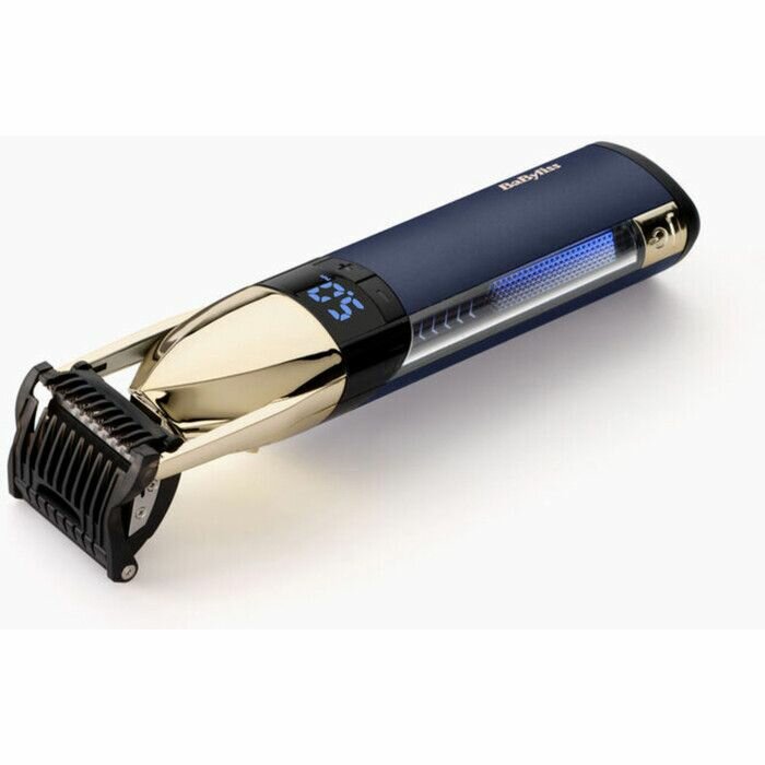Триммер BaByliss S992E для бороды и волос, водонепроницаемый IPX5, 0,512 мм, до 2 часов работы, синий профессиональный уход дома — фото 1