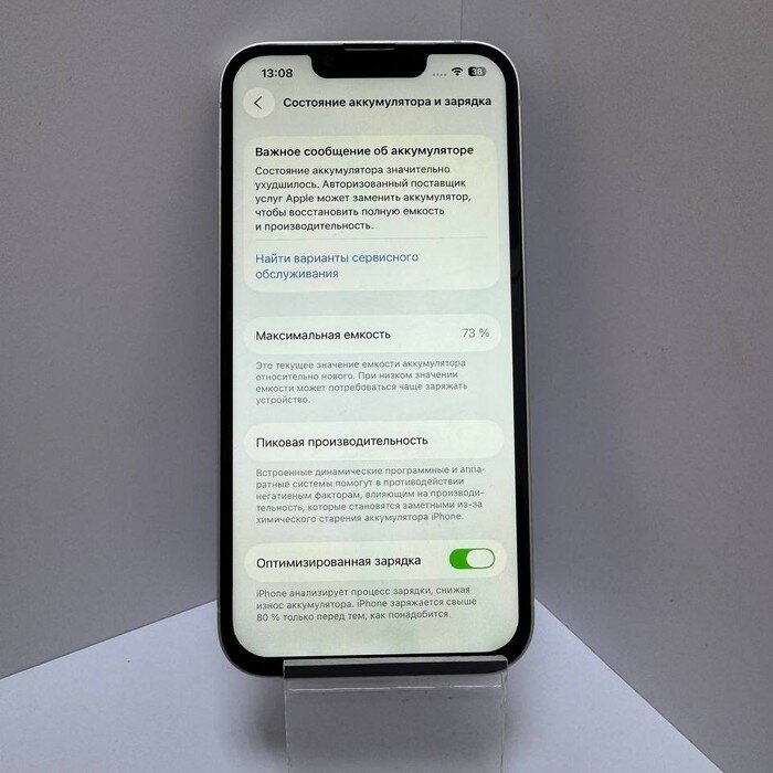 Смартфон Apple iPhone 13 6/128 Белый — фото 1
