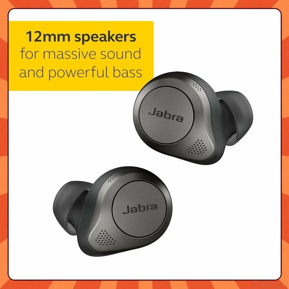 Jabra Наушники беспроводные с микрофоном, черный