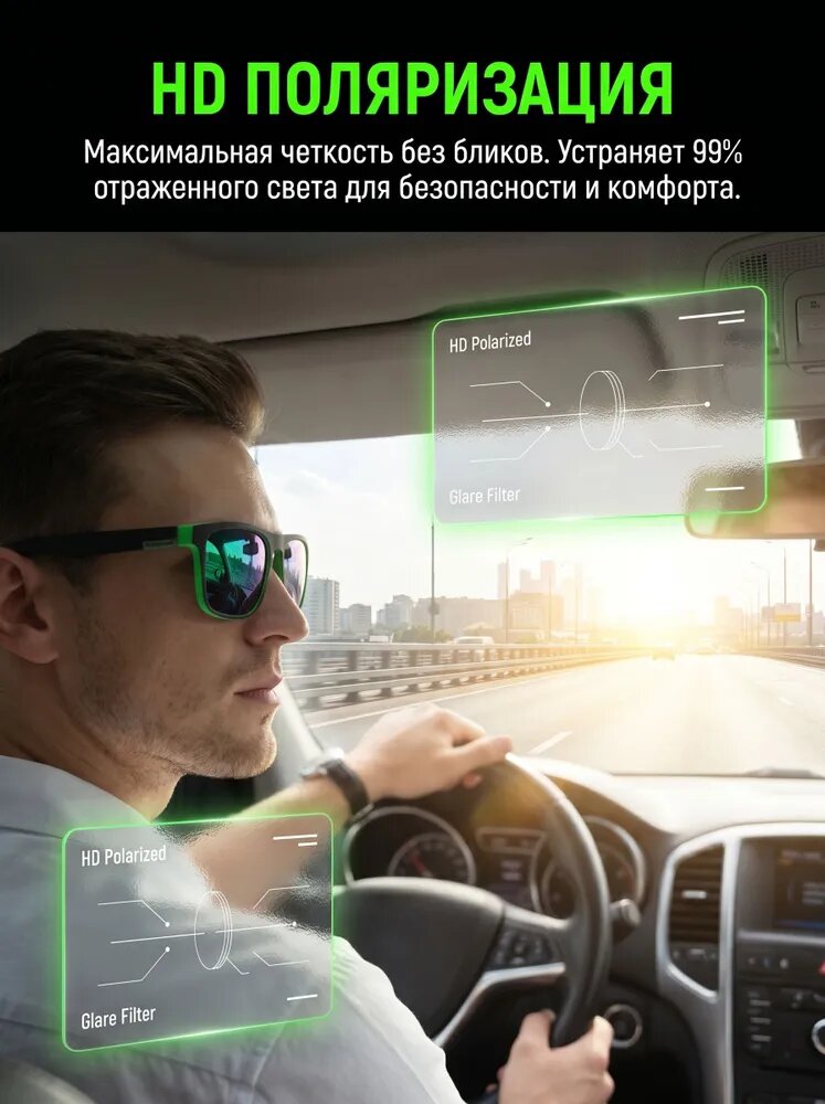 Солнцезащитные очки — фото 1