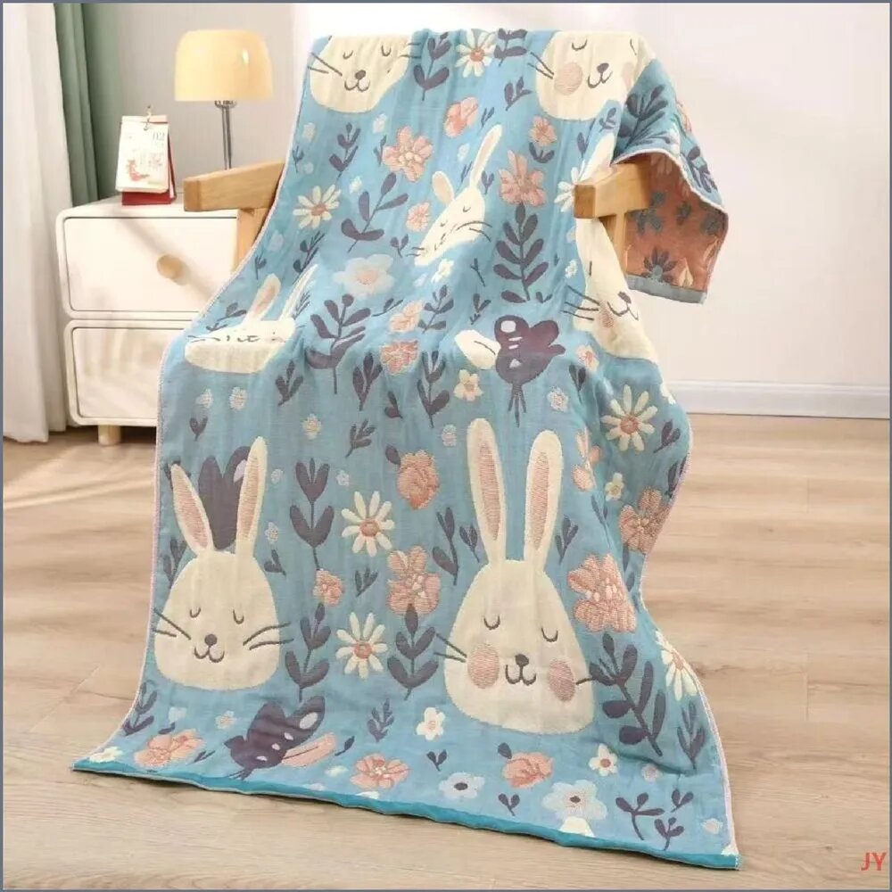 Полотенце для ванной, Хлопок, 80x160 см, синий, 1 шт.