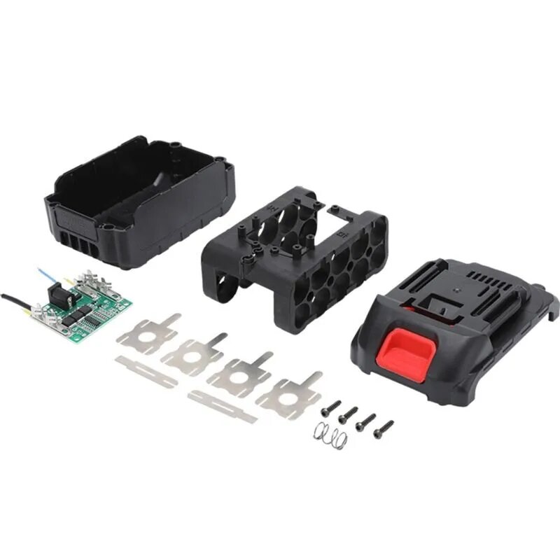 (1 набор) Комплект для сборки аккумулятора 21V Makita (ячейки 18650) - 10 ячеек