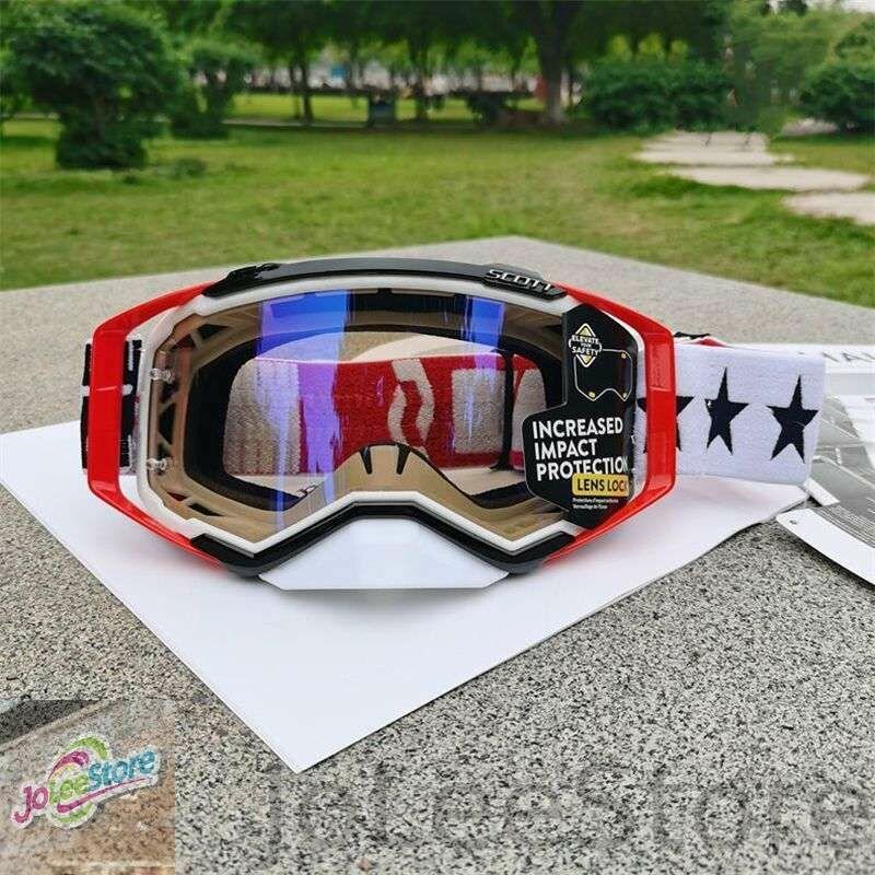 Мотоциклетные очки SCOTT, UV400, Очки для мотокросса, ATV, MTB, эндуро, внедорожный