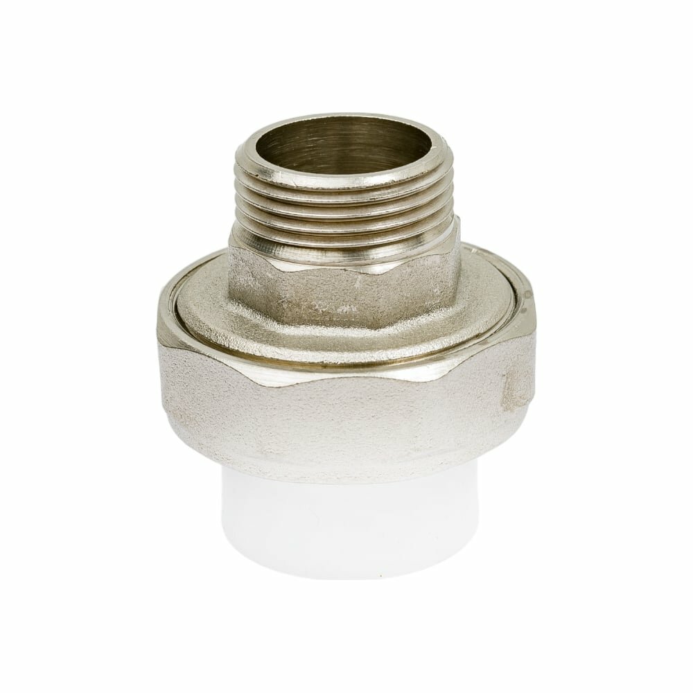 Комбинированная муфта РВК разъемная, раструбная ПП D25-3/4 НР 020570