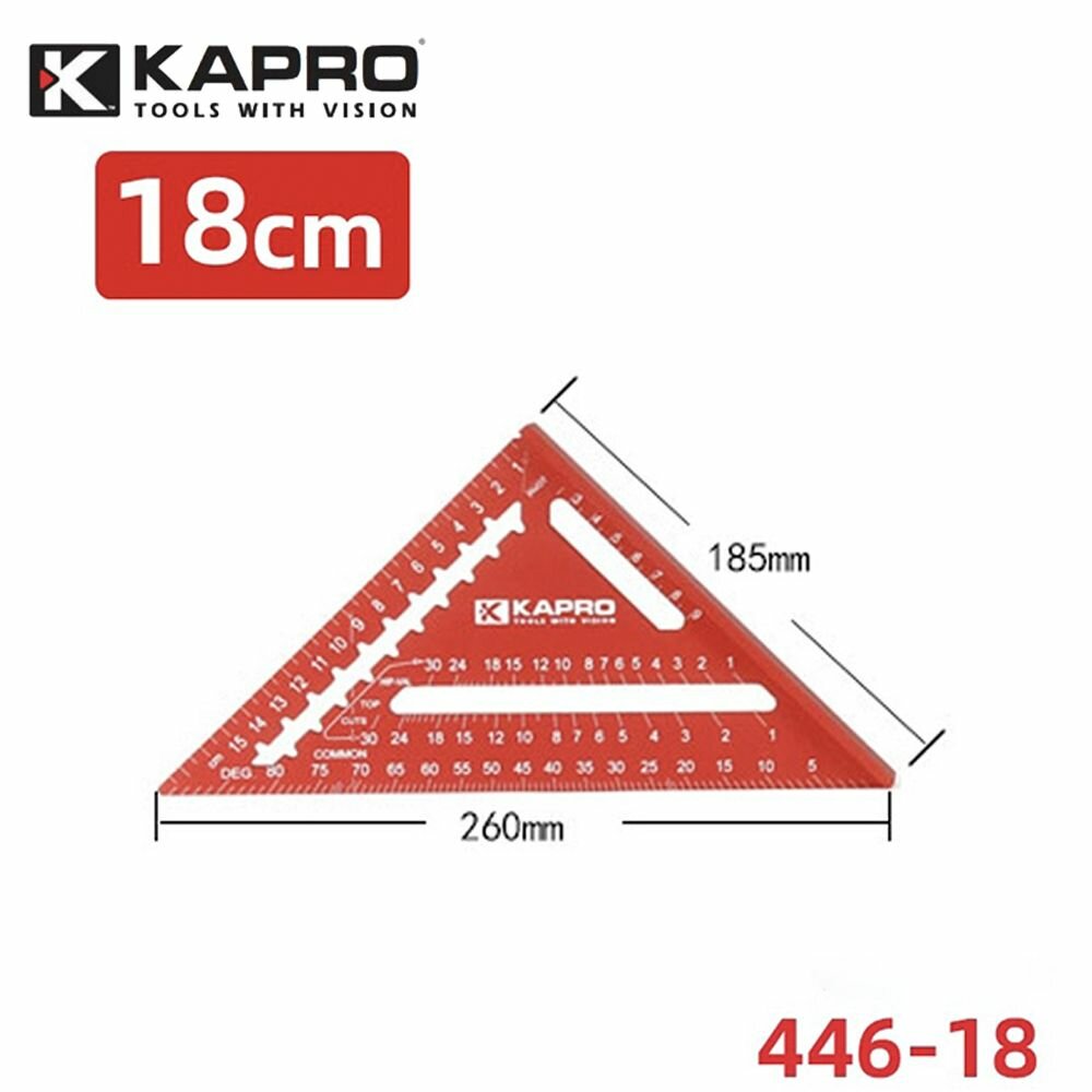 KAPRO. Угольник Свенсона 446 18cм