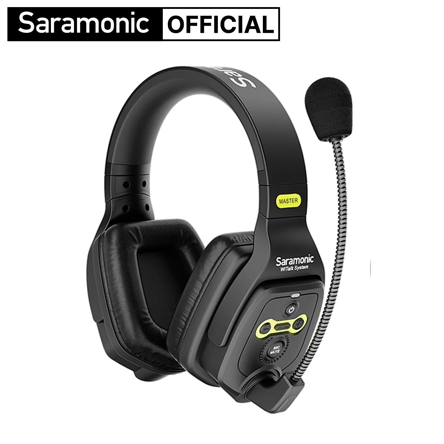 Saramonic WiTalk DMH главная гарнитура с двумя наушниками, микрофон для Witalk, 1,9 ГГц, 400 м, полнодуплексная беспроводная гарнитура для внутренней связи, микрофонная система